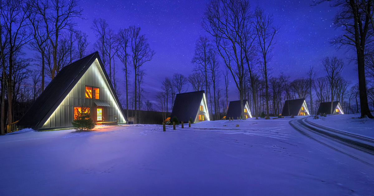 Coopers Rock Stargazing Cabins | ZMM Architects and Engineers